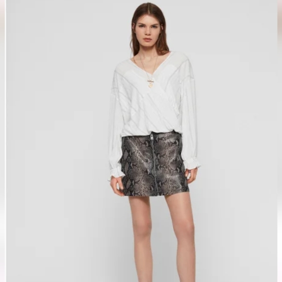 All Saints | Tops | All Saints Penny Stripe Top | Poshmark